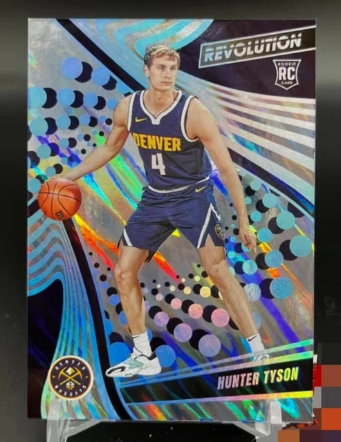 HUNTER TYSON 2023-24 Panini Revolution 01/10 Lava RC Denver Nuggets ...