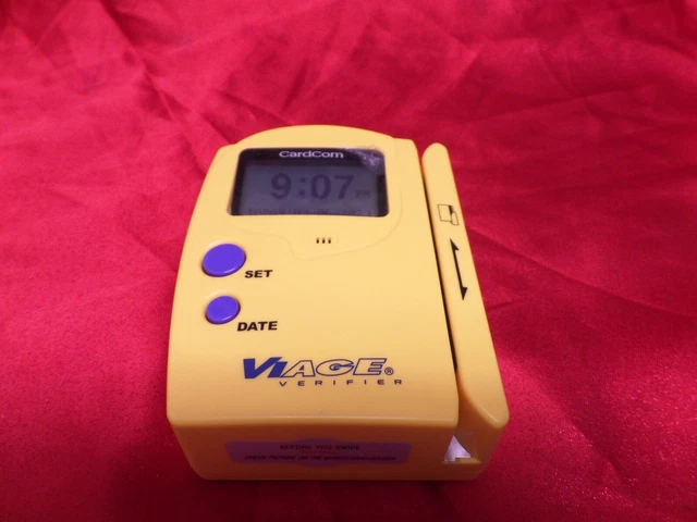 CARDCOM PORTABLE ID Scanner Drivers License Reader Age Verification ...