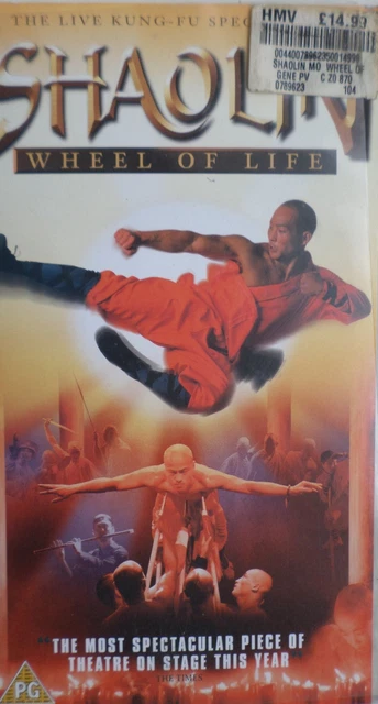SHAOLIN WHEEL OF Life Kung-Fu Stage Show Video £1.97 - PicClick UK