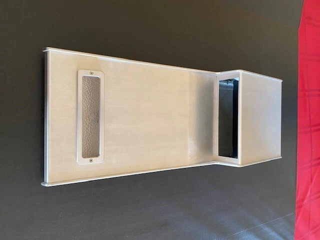 CONSOLE-STREET ROD-HOT ROD-RAT Rod-Overhead Console-Brushed Aluminum ...