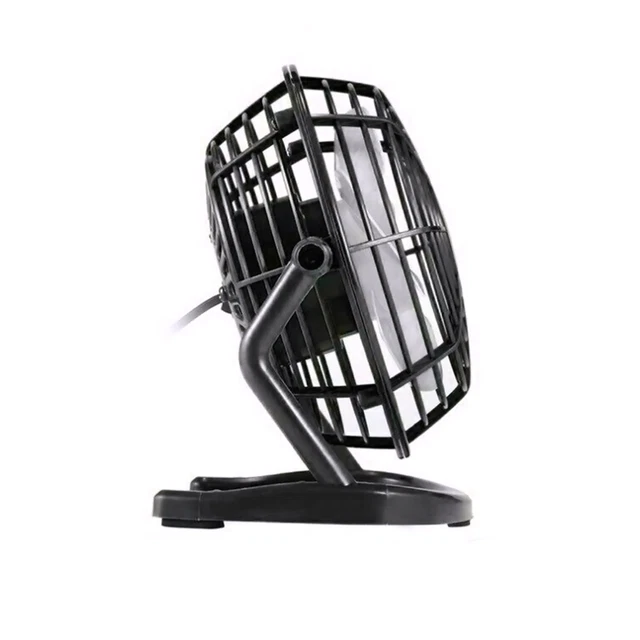 USB POWERED DESK Fan Small Quiet Personal Cooler Portable Table Mini ...