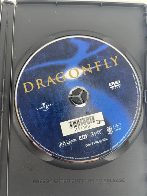 DRAGONFLY (DVD, 2002, Widescreen) Kevin Costner Previous Rental $13.12 ...