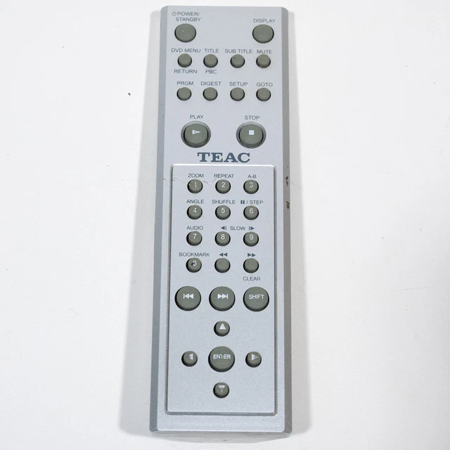TEAC RC-894 DVD Player Remote Control - Genuine OEM - Tested! $15.86 ...