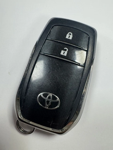 GENUINE TOYOTA HILUX 2 Button Remote Smart Key Fob Tested Tokai Rika ...