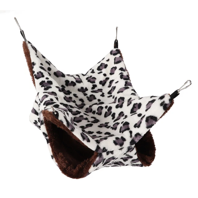 (S CODE GREY Spots)Warm Squirrel Hammock Double Layer Hanging Hammock ...