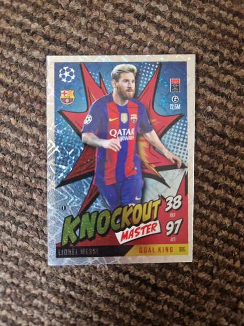 TOPPS MATCH ATTAX Extra 2025 Knockout Master Lionel Messi £1.76 ...