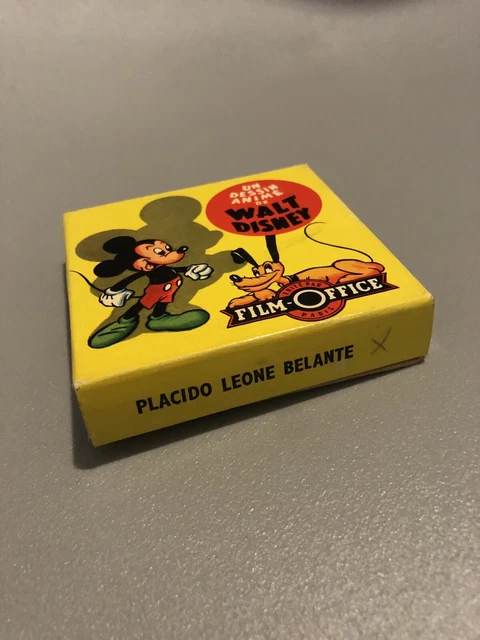 VINTAGE WALT DISNEY 8mm Home Movies PLACIDO LEONE BELANTE Film OFFICE 5 ...