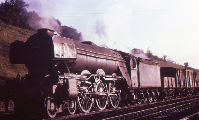 35MM RAILWAY SLIDE: COLOUR-RAIL: BRE 4: CLASS A3: 60052 PRINCE PALATINE ...