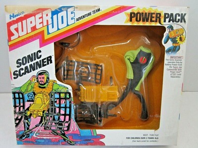 SUPER JOE HASBRO Sonic Scanner radar ultrasons GI joe Adventure Team ...
