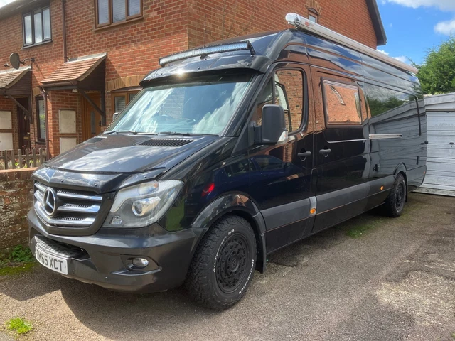 MERCEDES SPRINTER CAMPER van extra long wheelbase automatic £55,000.00 ...
