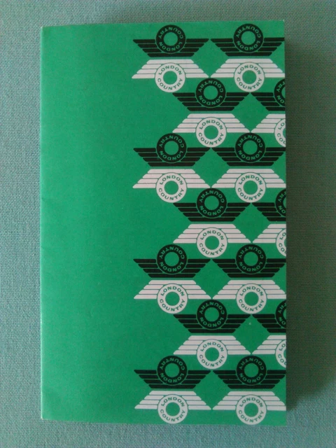 LONDON COUNTRY BUS Services Ltd & Green Line Coaches Route Map 1972 £5. ...