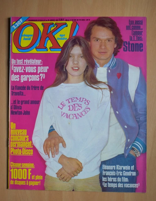 OK MAGAZINE AGE Tendre N°158 - 1979 EUR 9,00 - PicClick FR