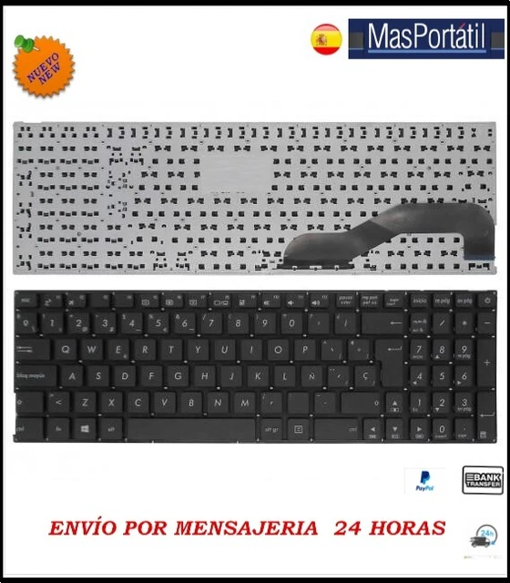 TECLADO ESPAÑOL NUEVO Portatil Asus R540U R540Ua R540Ub P540 Series ...