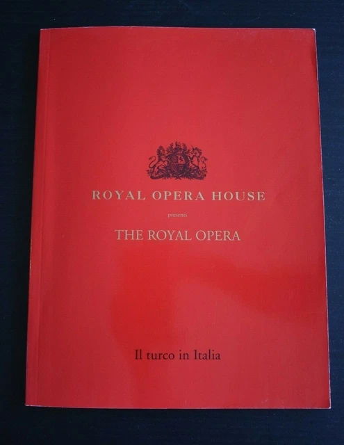 ROYAL OPERA HOUSE Programme Il turco in Italia 2005 £7.01 - PicClick UK