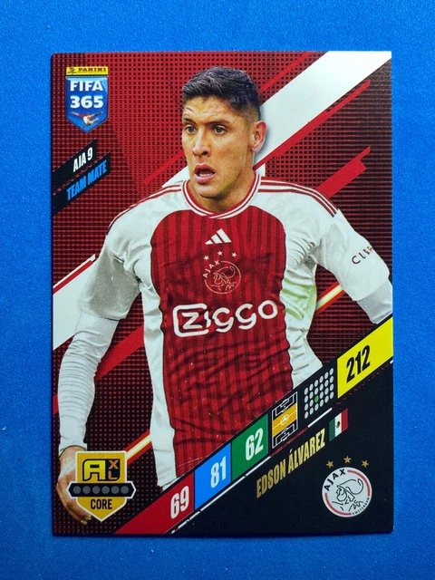 PANINI ADRENALYN FIFA 365 2024 AIA9 Edson Alvarez (Ajax) card 342 EUR 1 ...