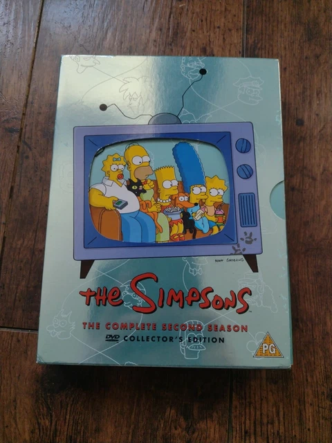 THE SIMPSONS - The Complete Second Season (DVD Collection, 2002) £2.00 ...