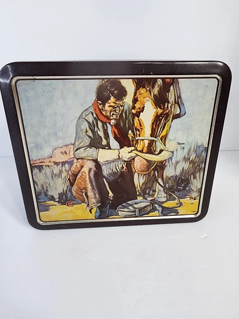 RARE VINTAGE COWBOY Tin. Made In West Germany. £18.83 - PicClick UK