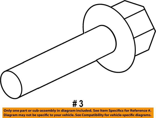 FORD OEM FRONT Suspension-Lower Control Arm Mount Bolt W716075S442 £8. ...