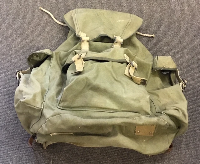 1942 WW2 ISSUE Bergen Backpack S of L 1941 Large Army Rucksack Khaki ...