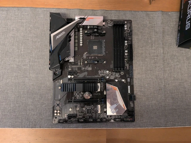 GIGABYTE AORUS B450 Elite ATX Gaming Motherboard AM4 Compatible Rev 1.0 ...