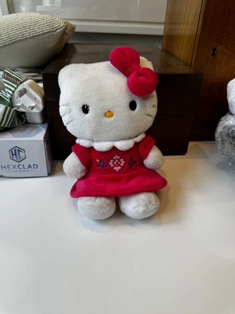 VINTAGE HELLO KITTY Soft Toy Plush Sanrio Japan Cute Rare £30.00 ...