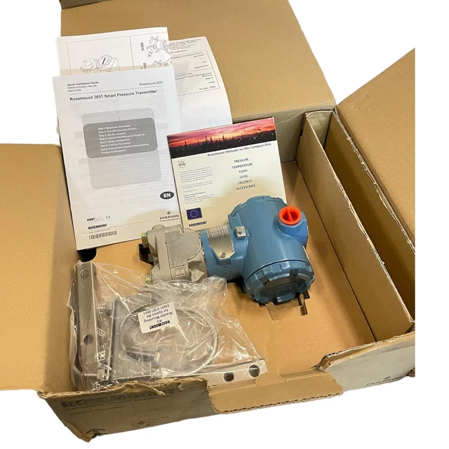 ROSEMOUNT 3051 PRESSURE Transmitter CG1A22A1BB4I1DEQ4 Pressure Sensor £ ...