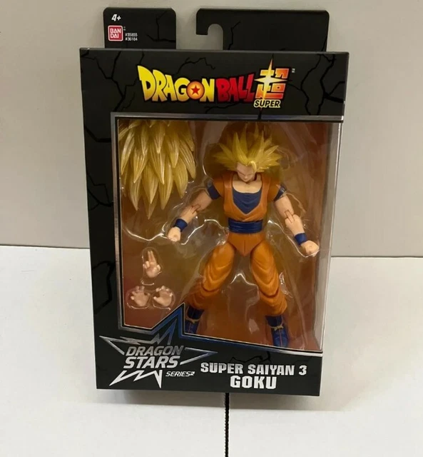ACTION FIGURE DRAGON Ball Super Dragon Stars Super Saiyan 3 Goku 36184 ...