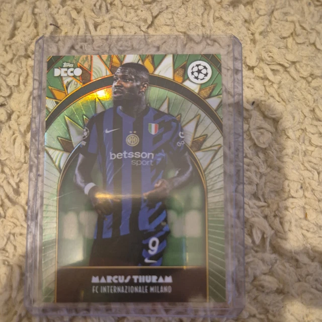 MARCUS THURAM. 2024-2025 Topps Deco. Inter Milan. 14 /99 £0.99 ...