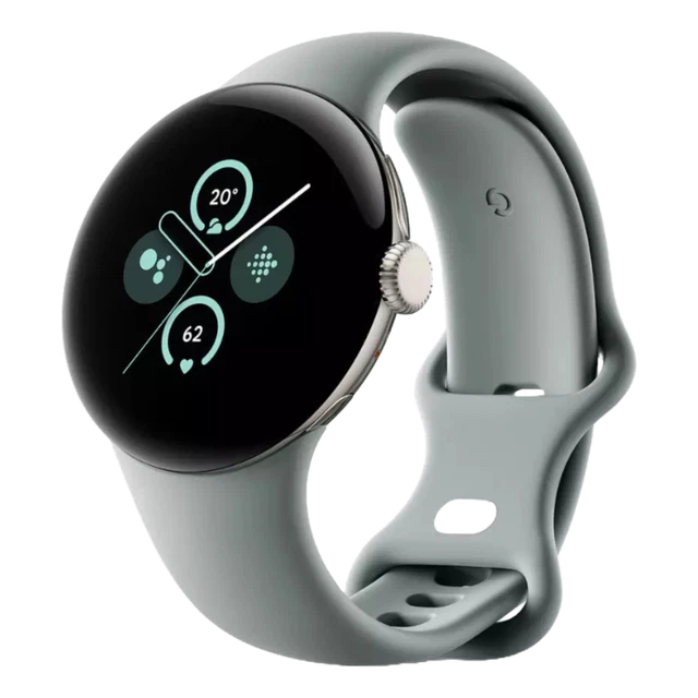 GOOGLE PIXEL WATCH 2 Champagne Gold 41MM WiFi Hazel Very Good Condition ...