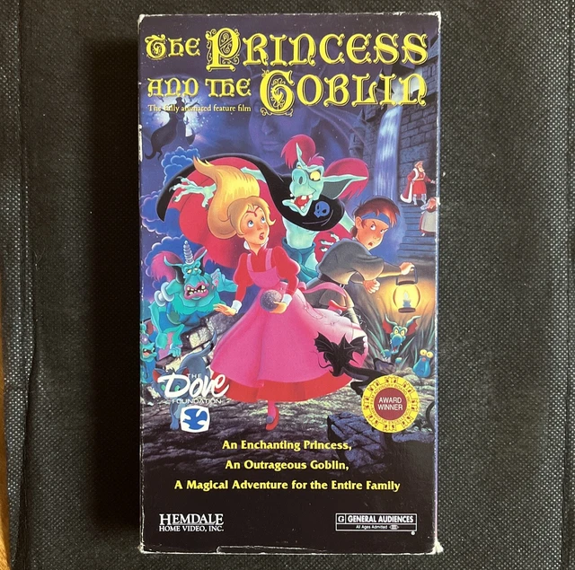 THE PRINCESS AND the Goblin ( VHS 1994 ) Hemdale Videos - The Dove ...