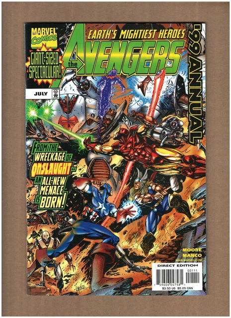 AVENGERS '99 ANNUAL Marvel Comics Iron Man Captain America VF + 8,5 EUR ...
