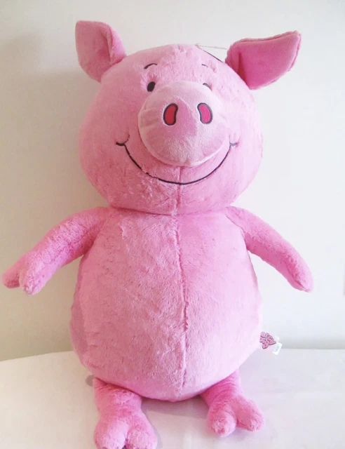 LARGE PERCY PIG Plush M&S £15.00 - PicClick UK