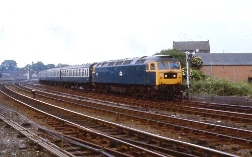 ORIGINAL COLOUR SLIDE of 47177 BR class 47 diesel loco £2.99 - PicClick UK