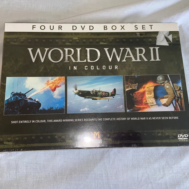 WORLD WAR 2 dvd box set world war 2 In Colour-Military History £8.99 ...