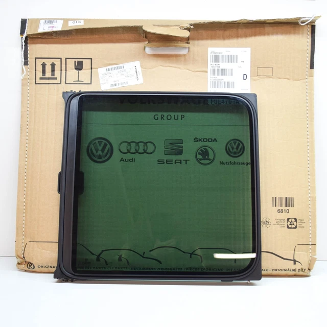 VW TRANSPORTER T6 Right Side Sliding Door Tinted Glass 7E0847796E NEW ...