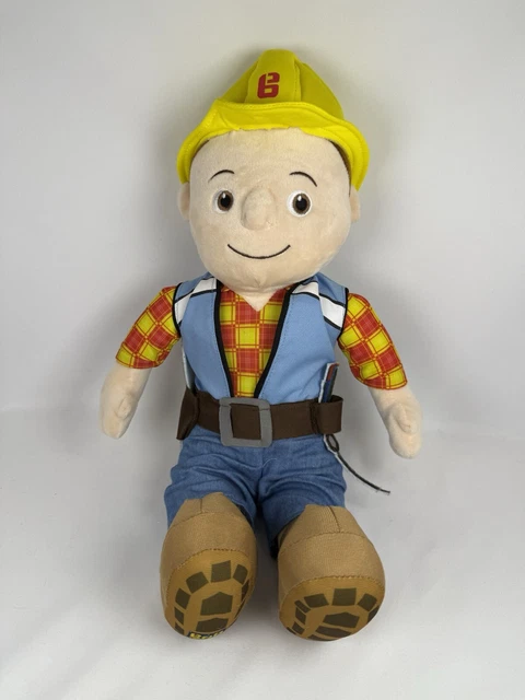 23” BOB THE BUILDER PLUSH Soft Toy Ex Cond Large £16.99 - PicClick UK