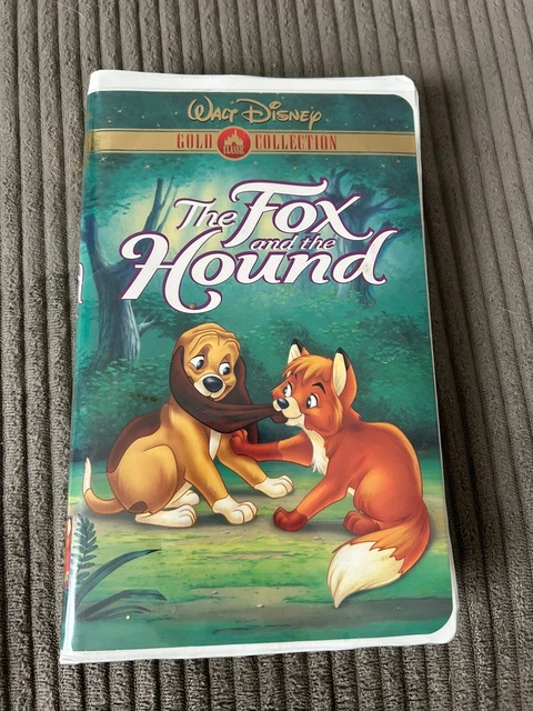 WALT DISNEY GOLD Classic Collection VHS Movie Video THE FOX AND THE ...