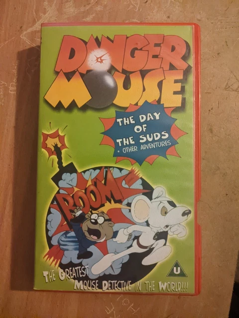 2 X DANGER mouse vhs - close encounters of the absurd kind & day of the ...