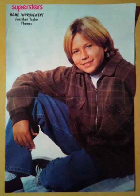 MAGAZINE PINUP~ DEAN CAIN ~1990s ~~Back- Jonathan Taylor Thomas ~Scott ...