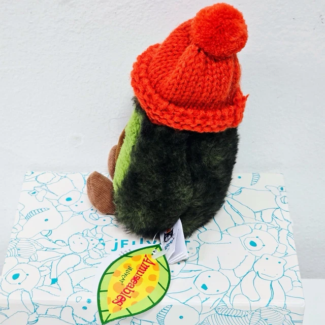 JELLYCAT RETIRED RARE Amuseable Cozi Avocado Papaya Orange Hat BNWT £ ...