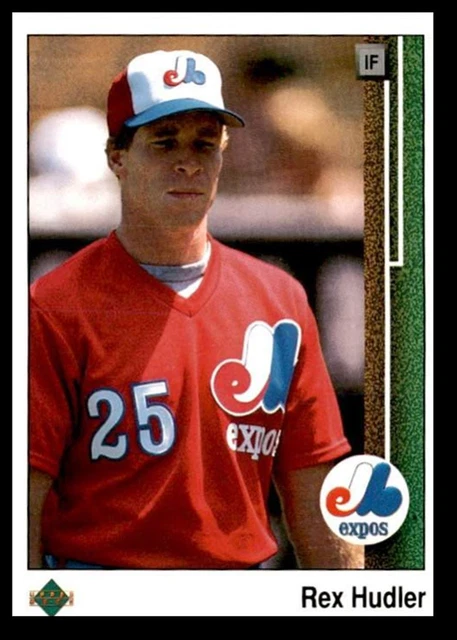 1989 UPPER DECK Rex Hudler Montréal Expos #405 EUR 2,06 - PicClick FR
