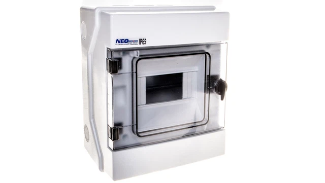 MODULAR HERMETIC SWITCHBOARD (500V AC, 1000V DC) 1x6 surface-mounted ...