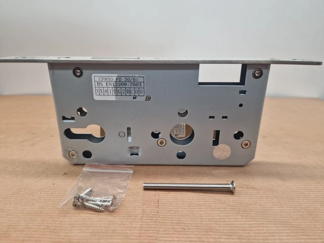 DIN EURO DEAD Lock 60mm Backset SSS Heavy Duty Door Lock DIN Spec ZOO ...