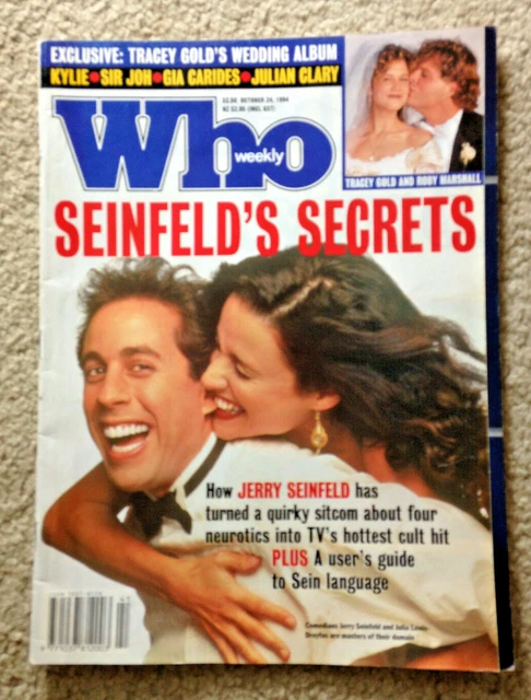 JERRY SEINFELD JULIA Louis-Dreyfus Jason Alexander Richards Vtg Import ...