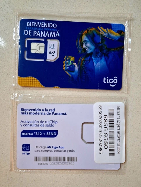 PANAMA___TIGO___NEUF GSM SIM carte avec puce original___femme EUR 4,99 ...