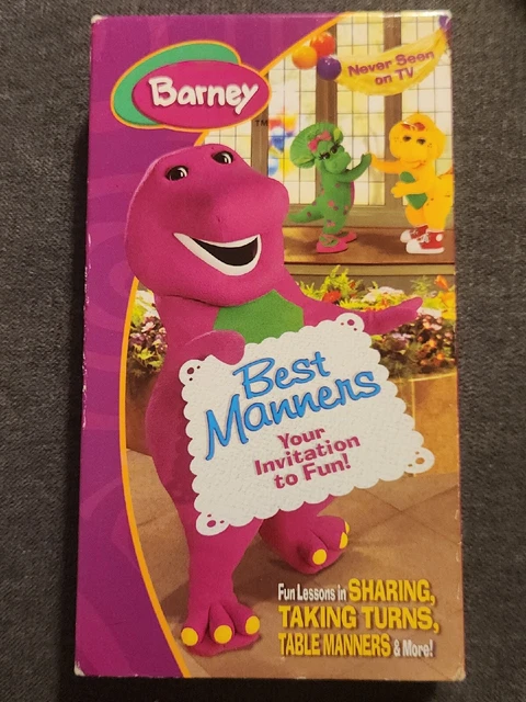 BARNEY - BARNEYS Best Manners (VHS) EUR 17,97 - PicClick IT