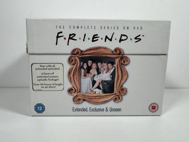 FRIENDS -THE COMPLETE Series/Seasons 1-10 (Extended, Exclusive & Unseen ...