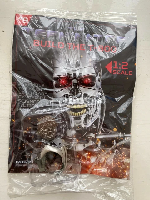 1:2 SCALE HACHETTE Terminator Build The T-800 Endoskeleton Issue 9 ...