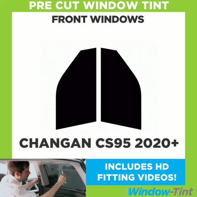 PRÉ COUPE VITRE Teintée Voiture pour Changan CS95 2020+ Avant Windows Film EUR 43,86 - PicClick FR