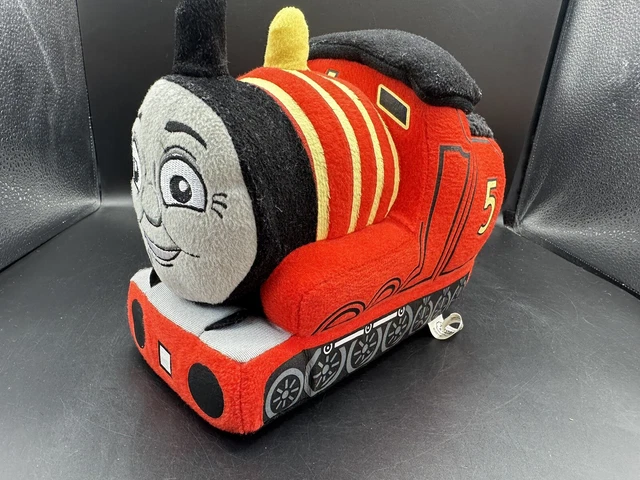 THOMAS THE TANK Engine Red James No. 5 Soft Toy Plush Teddy Character ...
